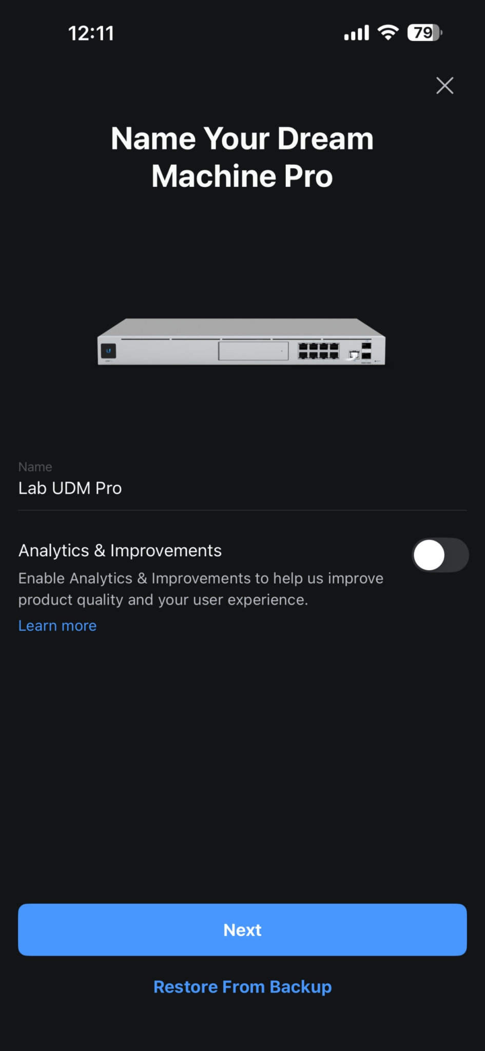 Unifi UDM Quick Start - TechnoLitero